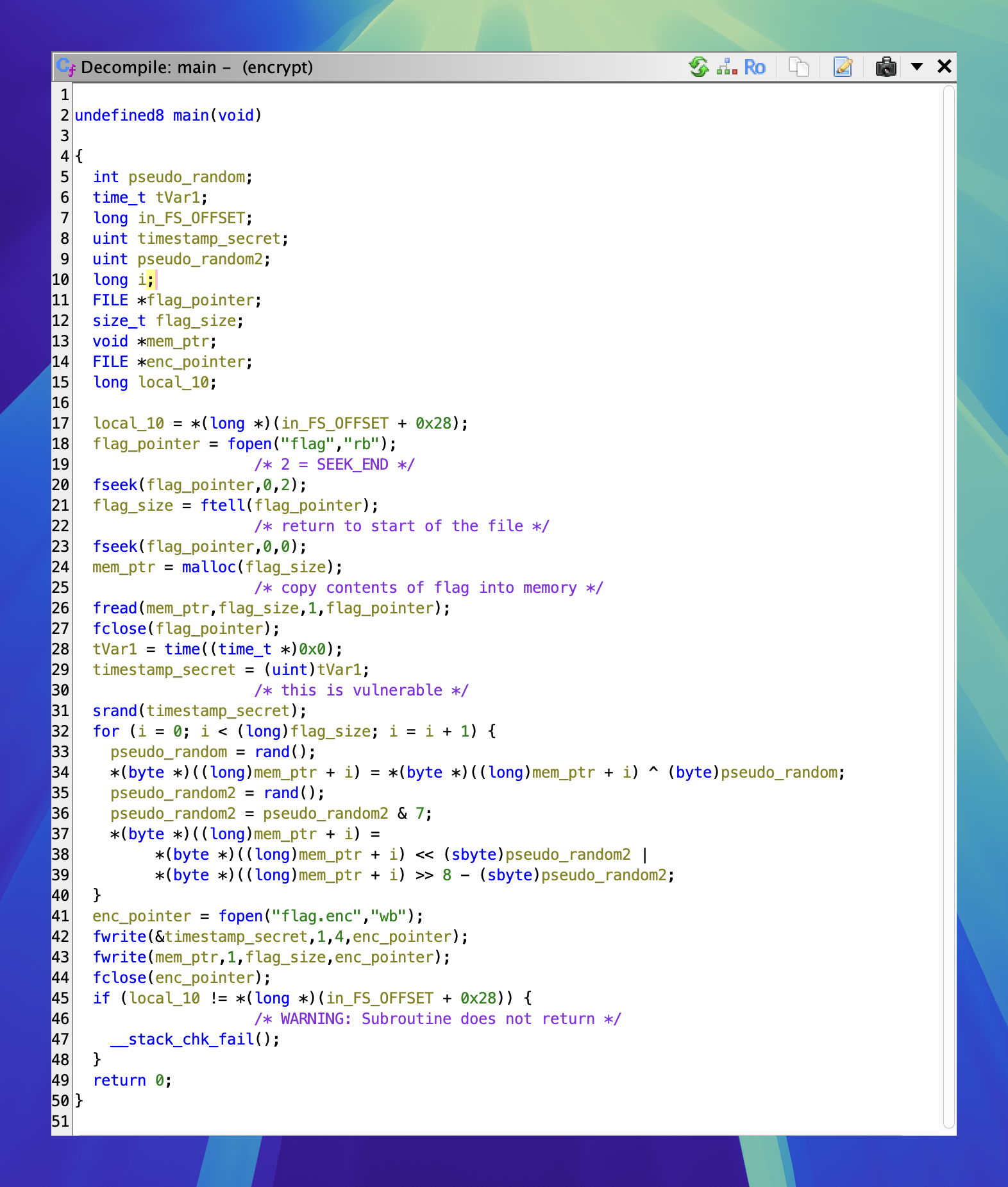 HackTheBox - Simple Encryptor · Logan Thompson's Blog